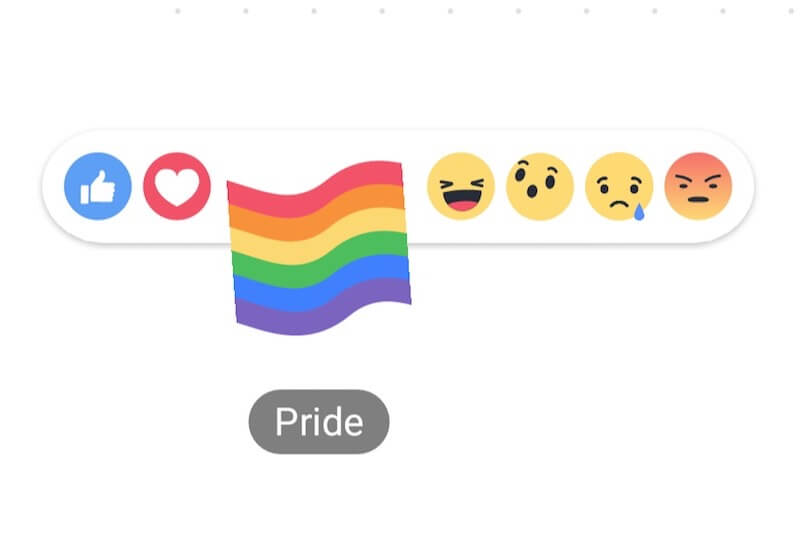 Facebook, che fine ha fatto la 'Pride reaction'? - Gay.it