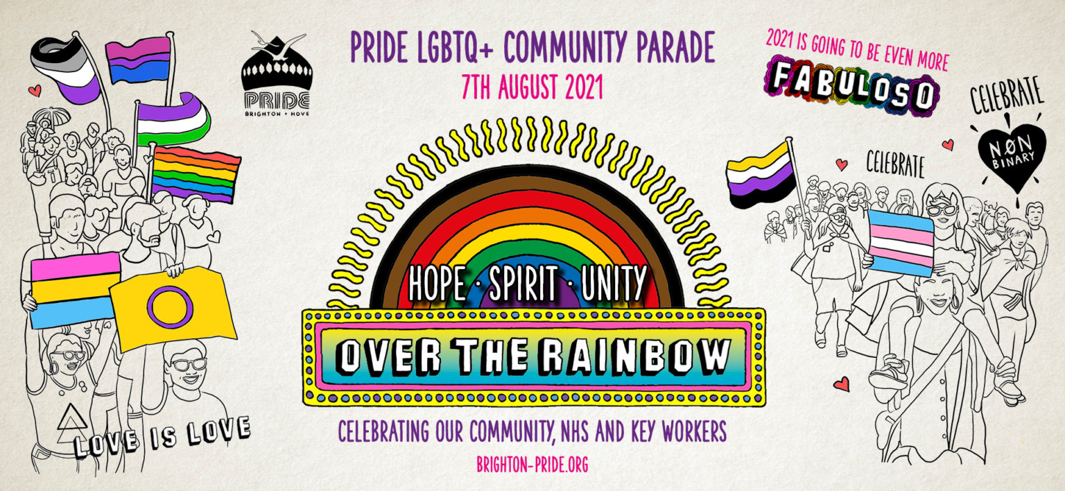 Over the Rainbow, il Brighton Pride 2021 celebrerà medici e infermieri ...