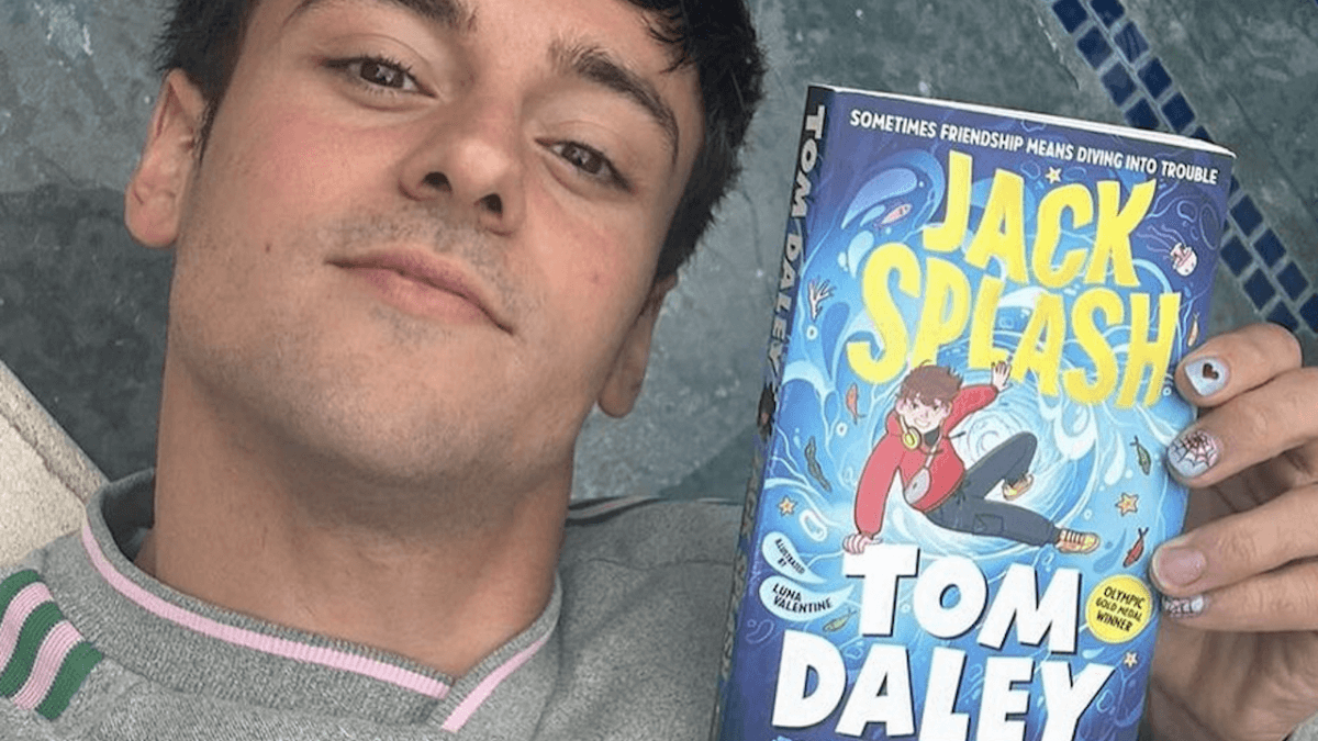 Jack Splash, è uscito il primo libro per bambini di Tom Daley - Gay.it