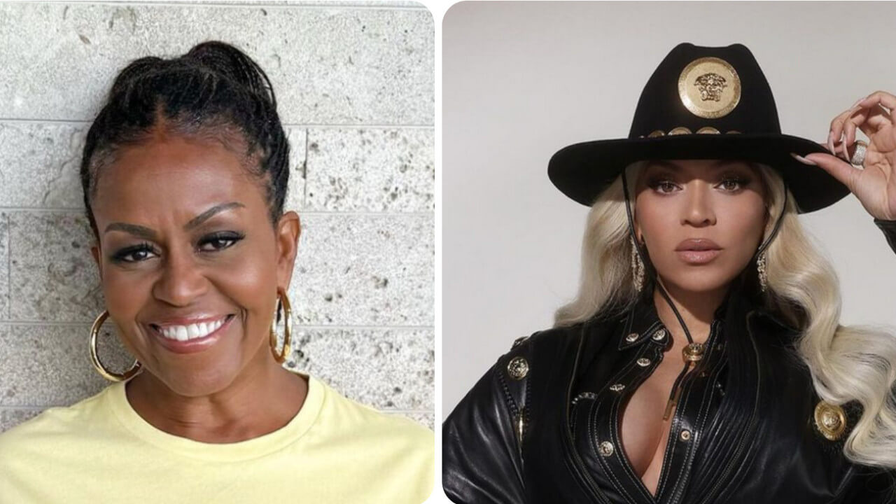 Michelle Obama pazza di "Cowboy Carter" di Beyoncé invita i fan al voto ...