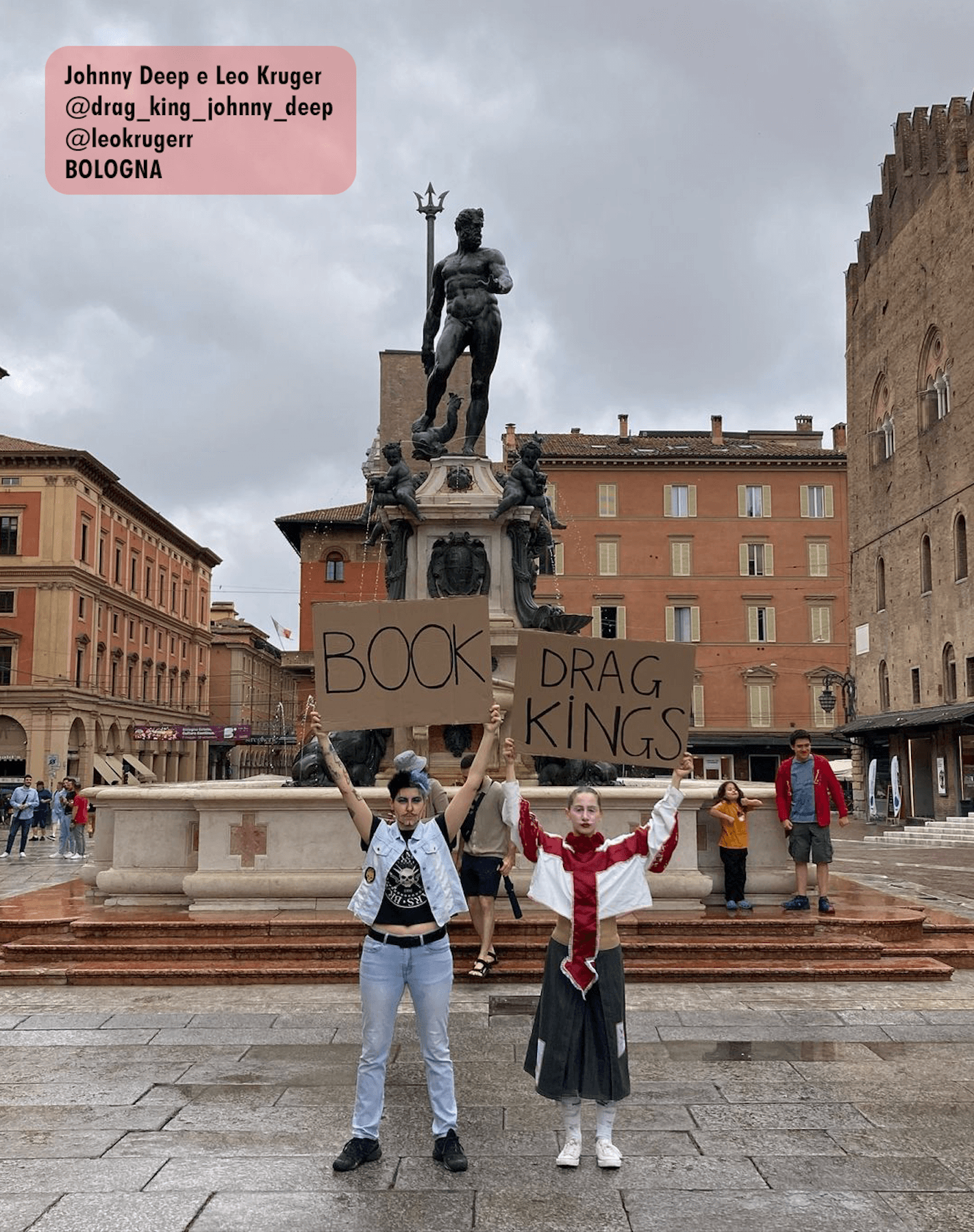 "I drag king non vogliono restare ai margini": intervista con Louis ...