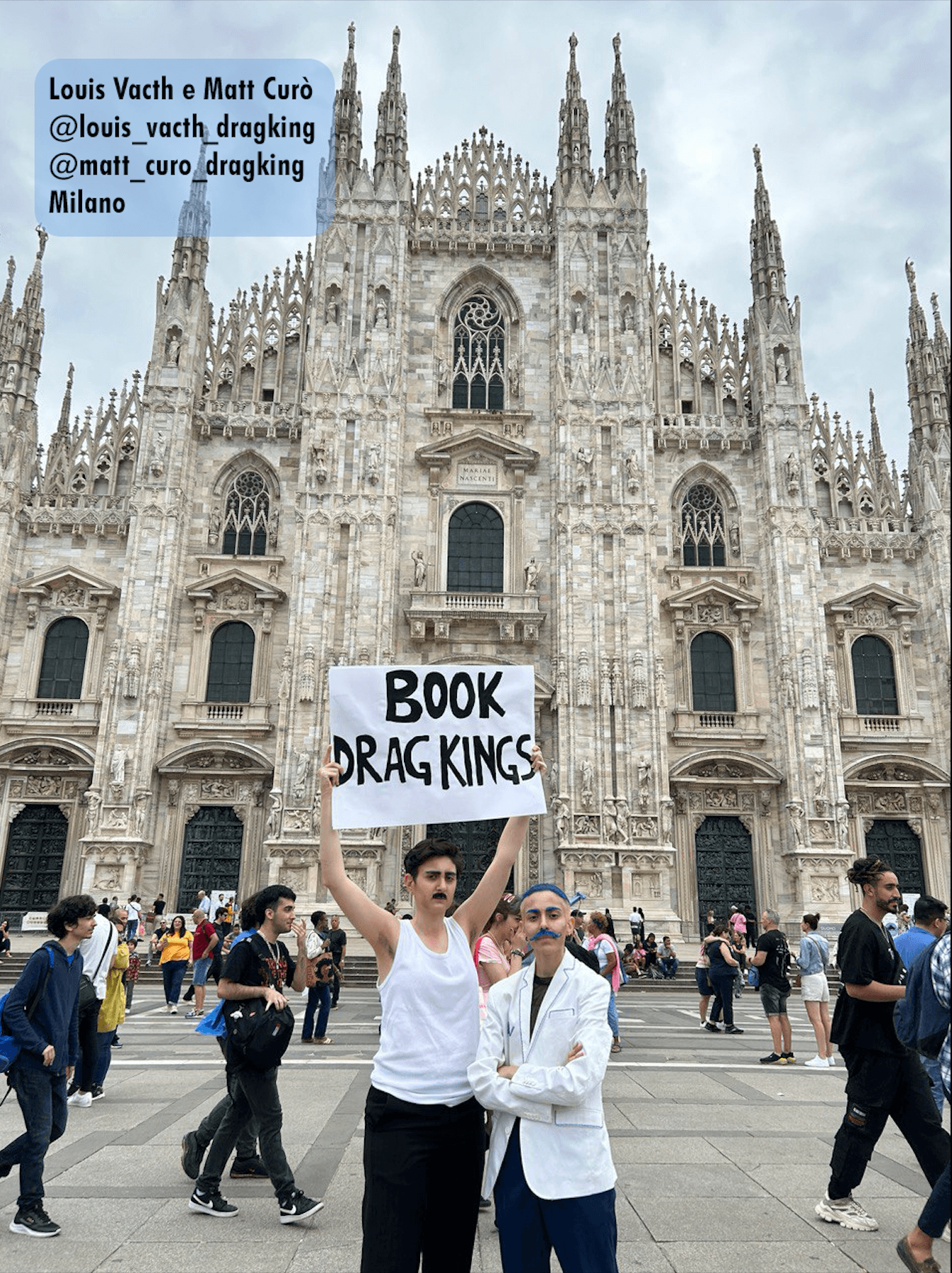 "I drag king non vogliono restare ai margini": intervista con Louis ...