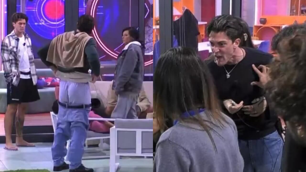 Omer si abbassa i pantaloni e mostra le mutande al Grande Fratello 2025 ...