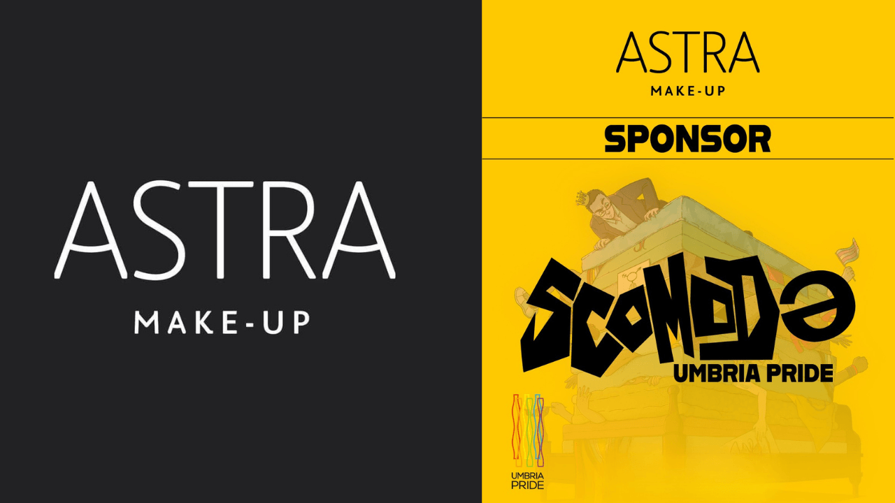 Astra Make-Up conferma il sostegno a Umbria Pride 2026